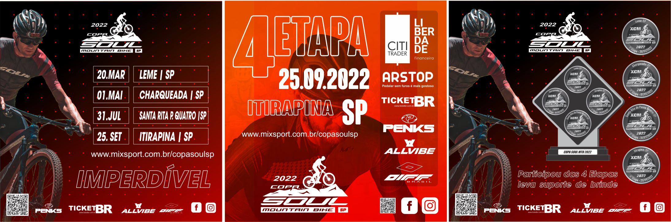 25/09/2022 - 4º Etapa (Final) Copa SOUL SP - Itirapina SP - TicketBR